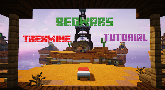 تیرکس ماین - آموزش گیم مود (Bedwars) بدوارز